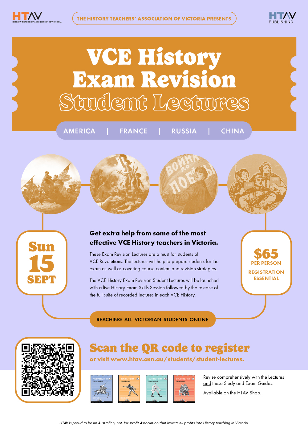 VCE History: Revolutions Student Lectures 2024 - HTAV